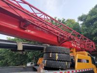 China Affordable SANY 75 Ton STC750 Used Hydraulic Mobile Truck Crane with Original Engine for sale