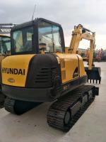 China Hyundai 60-7 Crawler Excavator Used Construction Machinery with Low Working Hours for sale