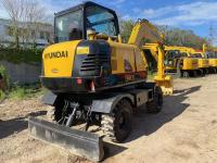 China Original Hydraulic Pump Second Hand Hyundai 60 Wheel Excavator with 4m3 Bucket Capacity for sale