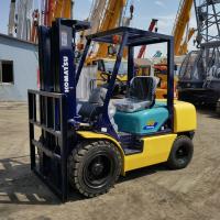 China 1200mm Fork Length Komatsu FD30-14 3TON Forklift for Restaurant Second Hand 2stage 3stage for sale