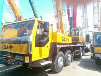 China Used SANY Truck Crane 55ton with Original Hydraulic Valve in Good Working Condition for sale