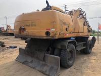 China Hyundai 210W Heavy Duty Wheeled Excavator in Excellent Condition with Original Engine for sale