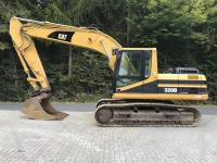 China Used Second Hand CAT 320 320B Crawler Caterpillar Excavator 1M³ Bucket Capacity Diagnostic Tools for sale