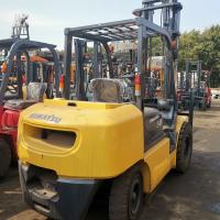 China s Top Selling Used Komatsu 2.5ton 3.5ton 5ton Forklift Machinery with Good Condition for sale