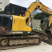 China Original Engine 8TON Operating Weight Mini Excavator HYUNDAI 80 Second Hand Machine for sale