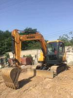 China 4m3 Bucket Capacity Boutique HYUNDAI 75 Crawler Excavator Used Construction Machinery for sale