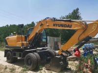 China Hyundai 150W R150 R150-9 Excavators Original 15TON with Original Hydraulic Cylinder for sale