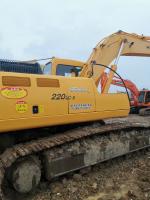 China 22000 KG Second-hand Hyundai 220 220-5 Hydraulic Excavator 22 Tons Operating Weight for sale