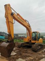 China 22000 KG Second-hand Hyundai 220 220-5 Hydraulic Excavator 22 Tons Operating Weight for sale