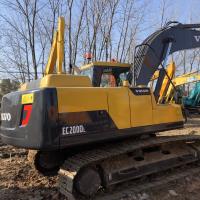 China 20TON Volvo EC200D Excavator for Heavy Construction Equipment Auction 2019 Year Model for sale