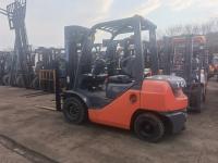 China 2.5 Ton Toyota Forklift FD30 for Material Handling Year 2012 Printing Shops for sale