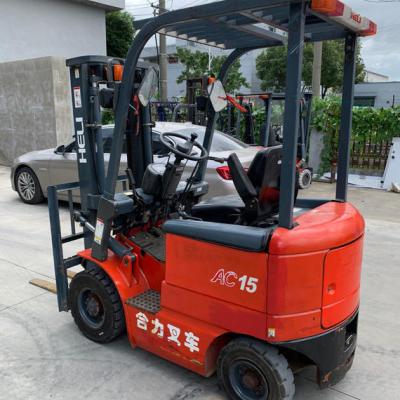 China Affordable Year 2012 Power Source AC Motor 2012 Heli 1.5T CPD 15 Electric Forklift for sale