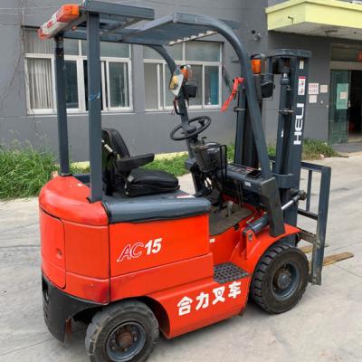 China HECHA CPD15 Electric Forklift Truck 1.5 ton 3TON Battery Lifter for Routine Fork Width for sale
