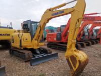 China Low Hours Komatsu Pc56-7 Used Excavator in Shanghai with and Original Hydraulic Valve for sale