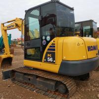 China Low Hours Komatsu Pc56-7 Used Excavator in Shanghai with and Original Hydraulic Valve for sale