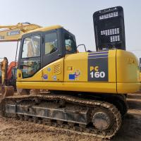 China Good Condition Second Hand KOMATSU PC160 Excavators with Operating Weight of 16000kg for sale