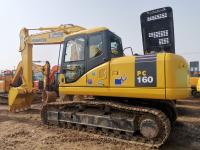 China Original Secondhand Crawler Digger PC160 in Yard Good Condition Komatsu Used Excavator for sale