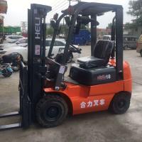 China 1800 kg Used HELI CPCD18 1.8ton Diesel Forklift with Side Shift Excellent Condition for sale