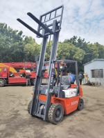 China Food Beverage Shops Used Heli K20 diesel 2 ton diesel two mast forklift within budget for sale