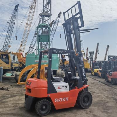 China Powerful Diesel Engine Forklift Truck 3 Ton with Side Shifter and Routine Fork Length for sale
