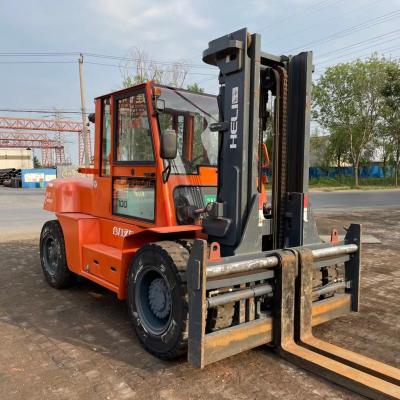 China 6ton/8ton/10ton Diesel Forklift cpcd60/cpcd80/cpcd100 10t front loader from Heli K100 for sale
