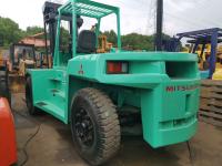 China 15 Ton Mitsubishi FD150 Second-hand Diesel Engine Lift Truck for Building Material Shops for sale
