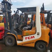 China 2500 kg Weight Used TCM Forklift FD25T6 2.5 tons Japan Original in Good Condition for sale