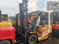 China 2500 kg Weight Used TCM Forklift FD25T6 2.5 tons Japan Original in Good Condition for sale