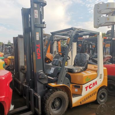China TCM Mini Forklift 1.5 Ton Electric Power Source Routine Fork Width for sale