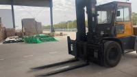 China Used TCM FD80 Diesel Forklift with CE 4.5m Lift Height 6m/s Speed Excellent Condition for sale