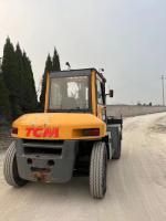 China 8ton TCM FD80 Forklift in Shanghai with Routine Dimensions and Fork Width for sale