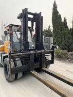 China 8ton TCM FD80 Forklift in Shanghai with Routine Dimensions and Fork Width for sale