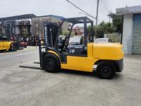 China 1200mm Fork Length Komatsu FD50 5 Ton Diesel Forklift Japan 5t Used Forklift Longhua for sale