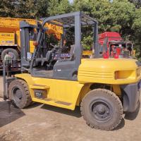 China Japan Made 7 Ton Komatsu FD70 Used Forklift with 1200mm Fork Length and Diesel Power for sale