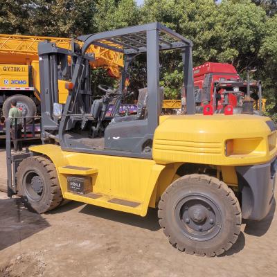 China Japan Made 7 Ton Komatsu FD70 Used Forklift with 1200mm Fork Length and Diesel Power for sale