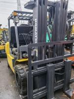 China Komatsu 4.5T 3 Stages 4.5m Lifting Height Forklift Japan Original FD50 Diesel Used for sale