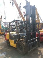 China Fork Width 1200mm Komatsu FD50 5T Used Forklift 5T Japan Lifting with ISUZU Engine for sale