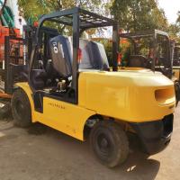 China 5 Ton Japan Original Komatsu FD50-7 Diesel Forklift in Shanghai with 1200mm Fork Length for sale