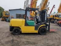 China Used Komatsu 5 Ton Diesel Forklift FD50 with Japanese Engine at in Shanghai Yard for sale