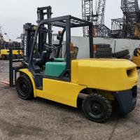 China Used Komatsu 5 Ton Diesel Forklift FD50 with Japanese Engine at in Shanghai Yard for sale