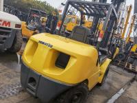 China Used Komatsu 5ton Diesel Forklift FD50-10 FD50-7 Forklift Trucks with 2 stage mast for sale
