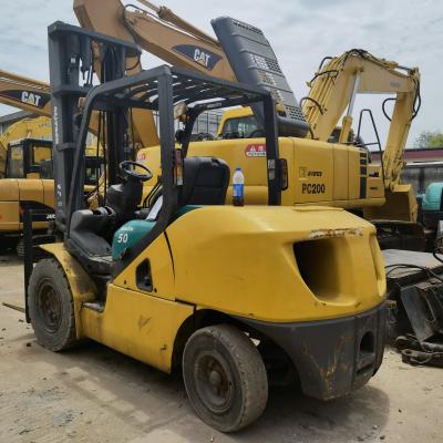 China 5ton Forklift Komatsu FD50-10 FD50-7 FD50 with Manual Power Source and Good Condition for sale