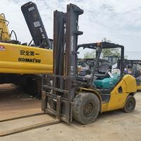 China 5ton Forklift Komatsu FD50-10 FD50-7 FD50 with Manual Power Source and Good Condition for sale