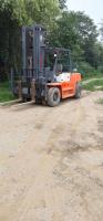 China Good Condition Used TCM FD70 Forklift Truck 7000 KG Weight Diesel Engine Power Source for sale