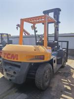 China Excellent Condition 2019 TCM 7ton Forklift FD70 for Construction Works and Pallet Jack for sale