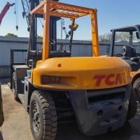 China Excellent Condition 2019 Used Japanese 7 Ton TCM Forklift FD70 and Routine Fork Width for sale