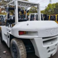 China Fork Length 7 Ton Used TCM Japan Original Mini Diesel Forklift in Good Condition for sale