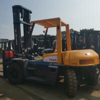China Powerful Diesel Engine TCM FD70 7 Ton Forklift 80% with 2 Stage Mast and Sideshift for sale