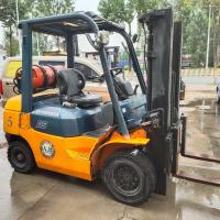 China 2012 Toyota 7F25 LPG Forklift Truck with Japanese Engine and Gasoline Engine 2.5 Ton for sale