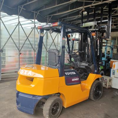 China Industrial 2.5 Ton Gas Diesel Forklift with Toyota Seat Lift Height 4.8m 4.5m 6m Used for sale